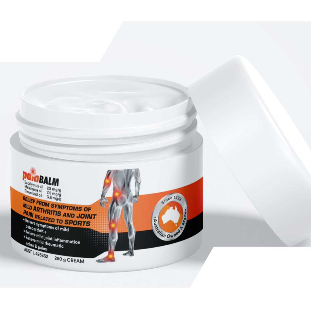Pain Balm: Arthritis, Joint & Sports Pain Relief. LARGE 250gram TGA Ap ...